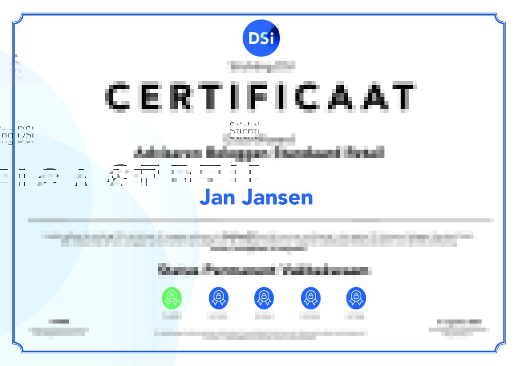 Introductie DSI certificaat | DSI