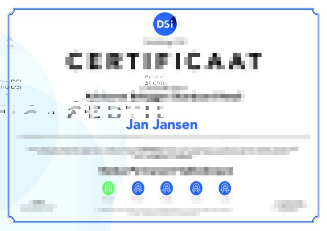 Introductie DSI certificaat | DSI